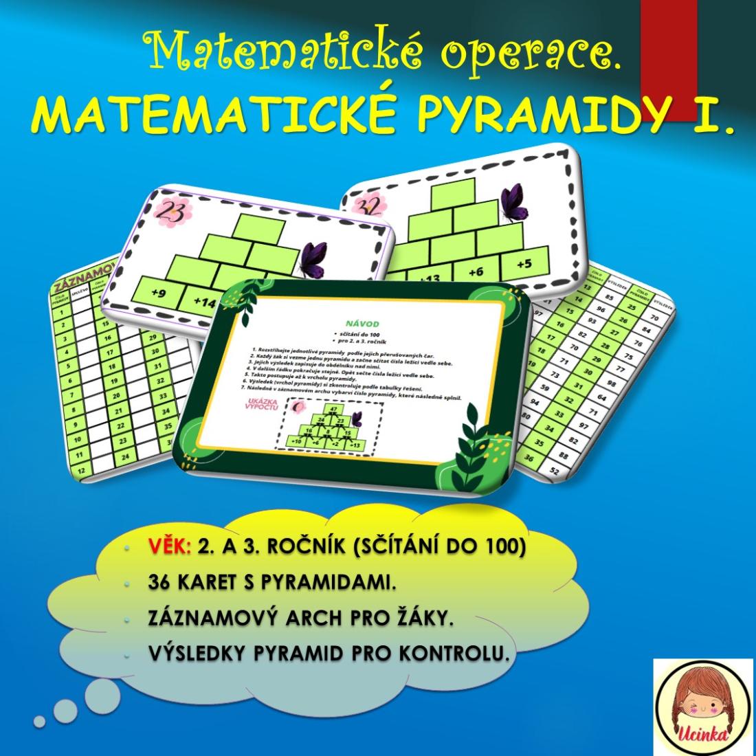 Matematické pyramidy I. | Učitelnice