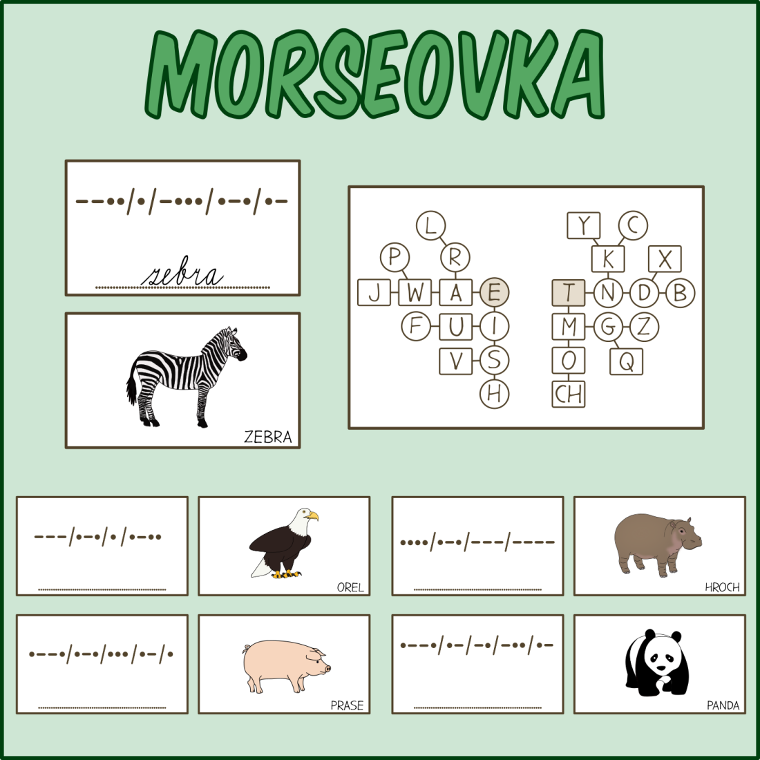 Morseovka | Učitelnice
