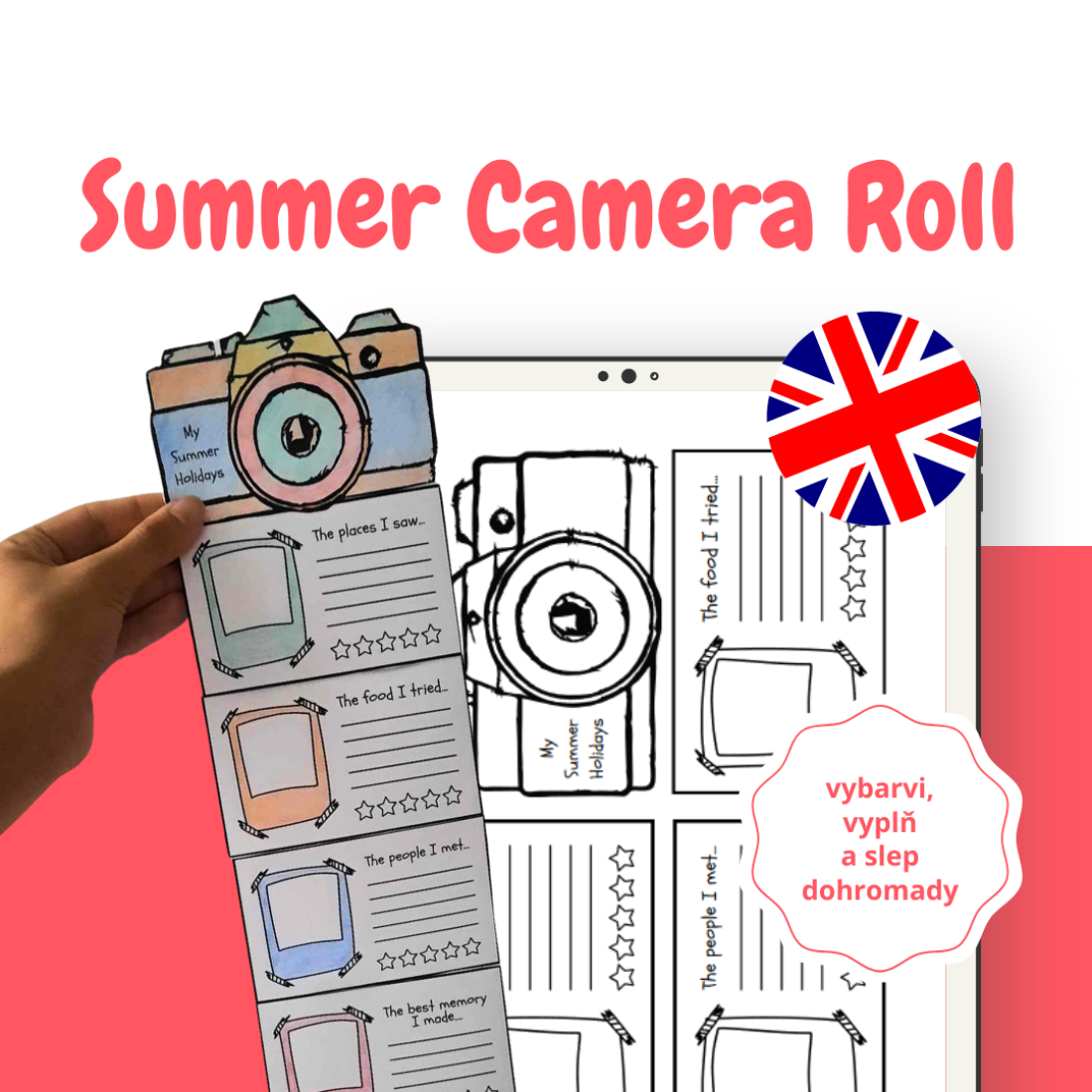 Poprázdninová aktivita: Summer Camera Roll | Učitelnice