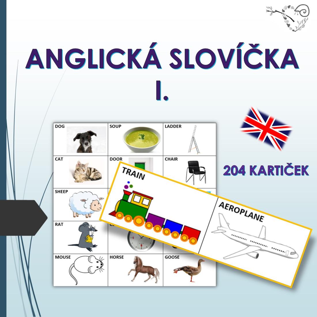 Anglická slovíčka I. | Učitelnice