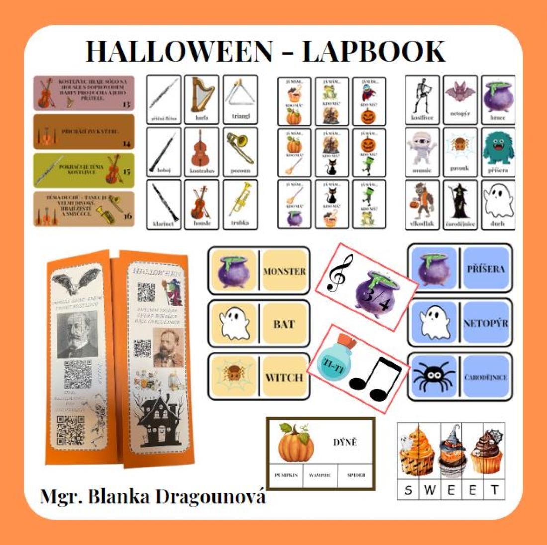 HALLOWEEN - LAPBOOK | Učitelnice