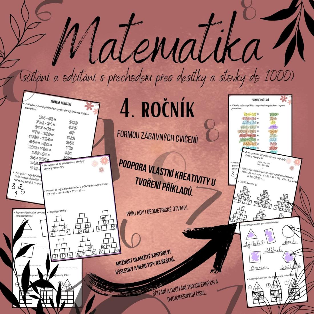 Matematika pro 4. ročník | Učitelnice