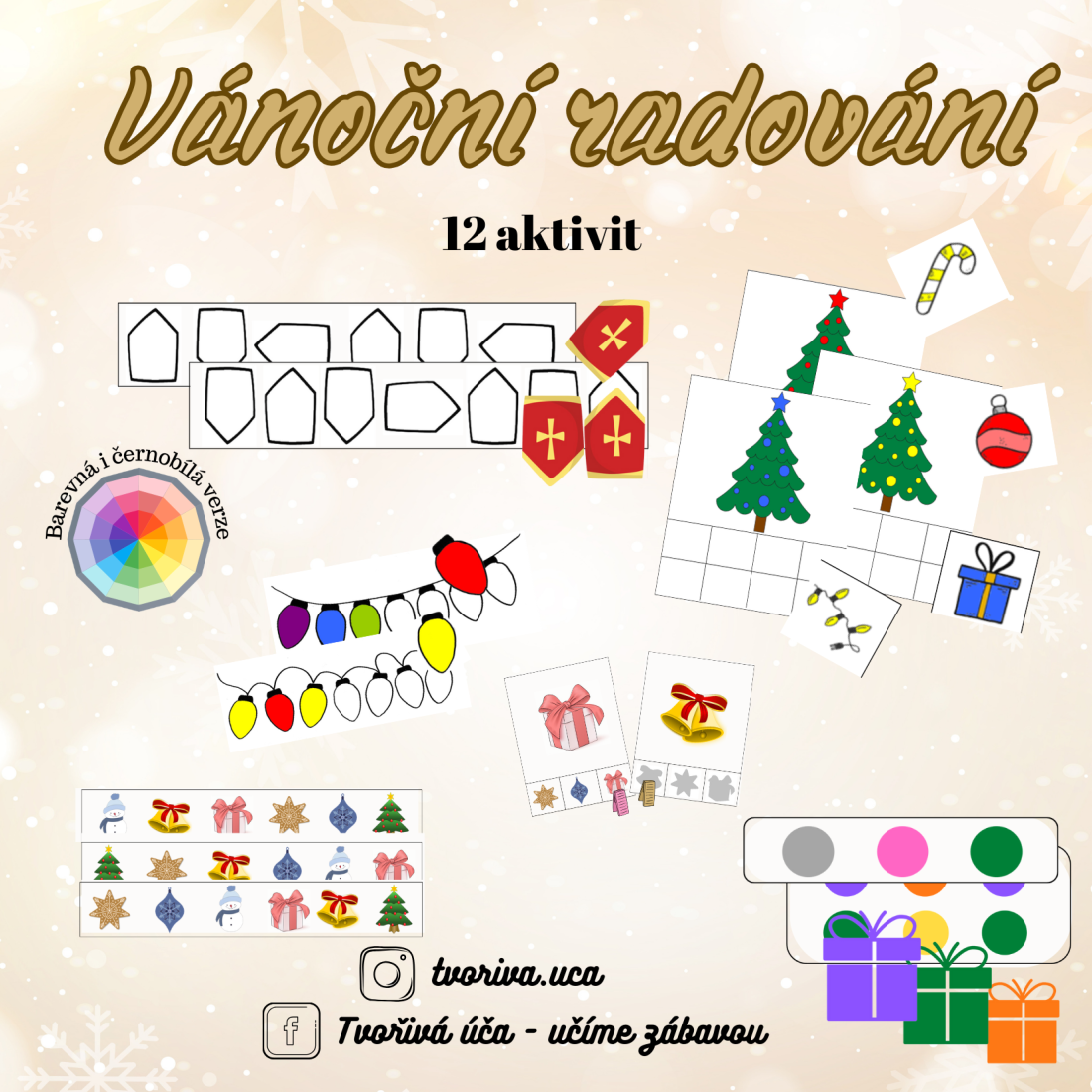 Materiál - Vánoční radování