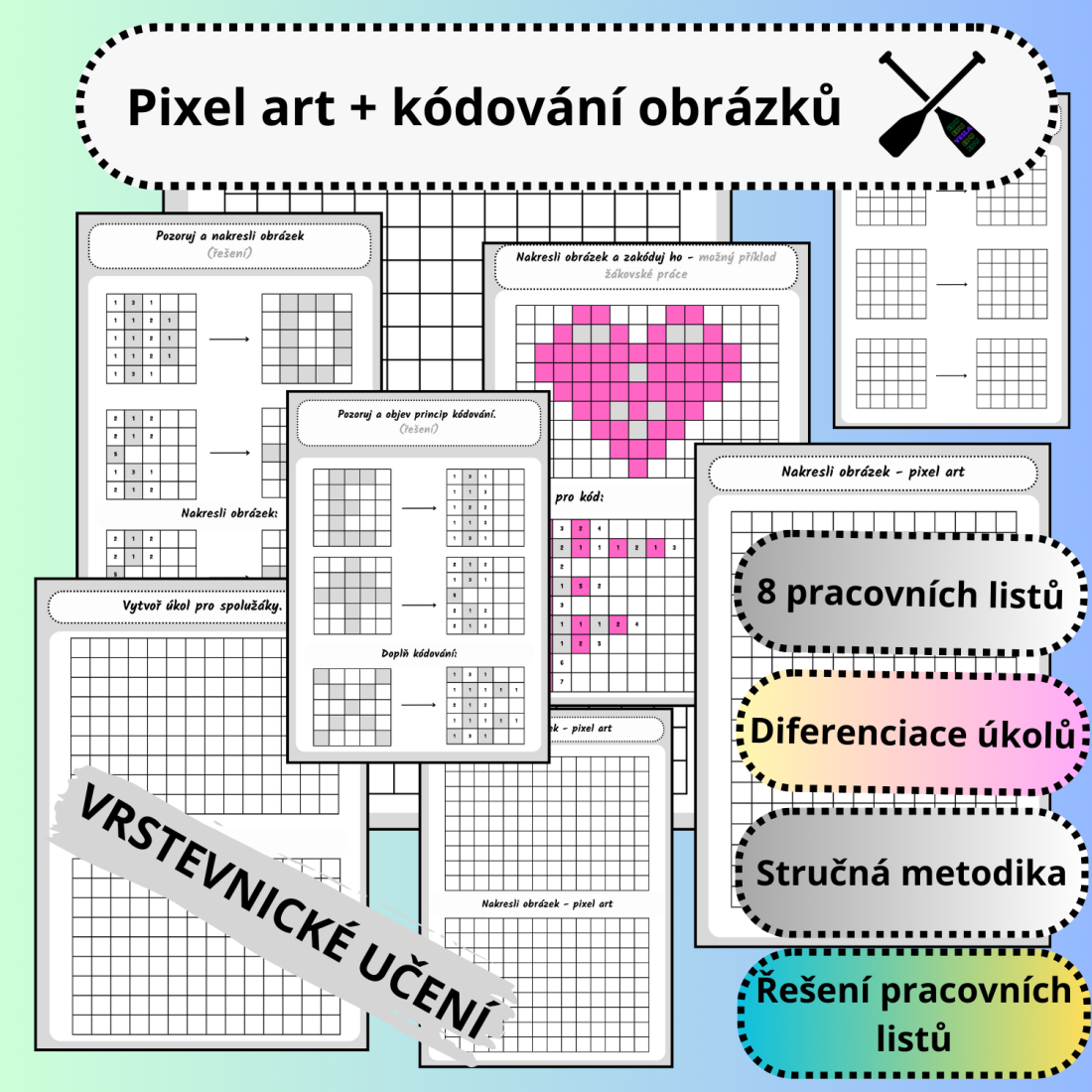 Pixel art a kódování obrázků | Učitelnice