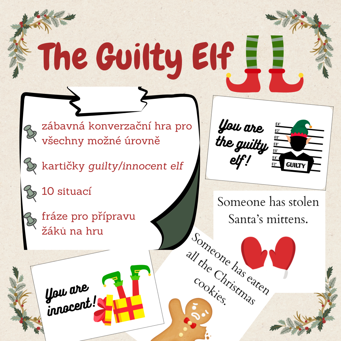 The Guilty Elf | Učitelnice