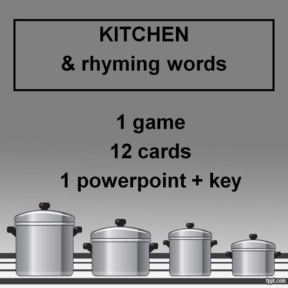 Kitchen - rhyming words | Učitelnice