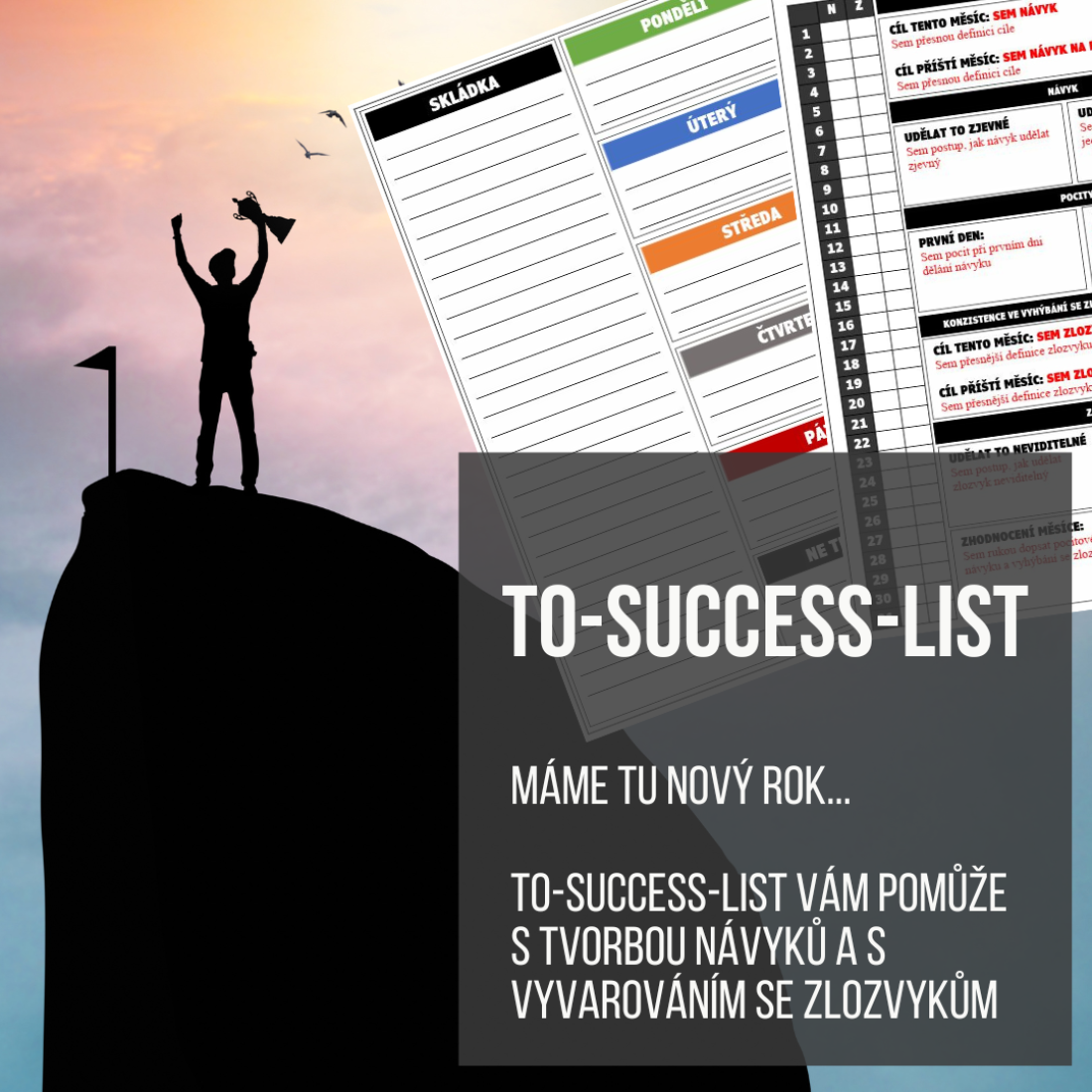 TO-SUCCESS-LIST: Cesta k dobrým návykům | Učitelnice