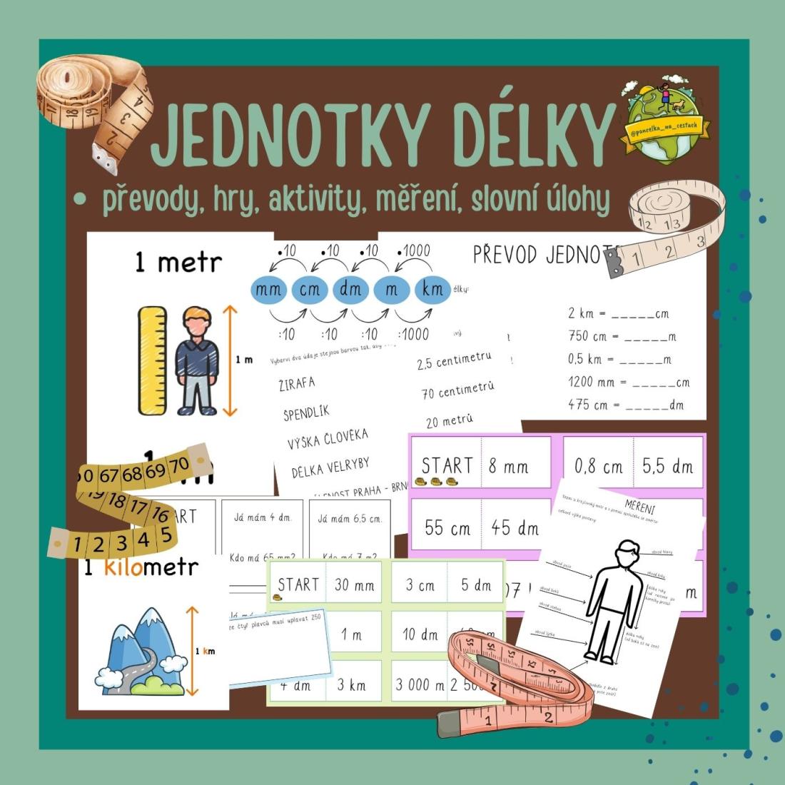 Jednotky délky | Učitelnice