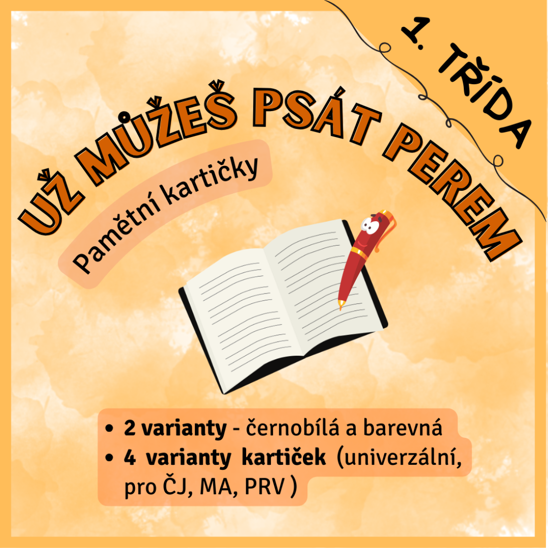 Už můžeš psát perem | Učitelnice