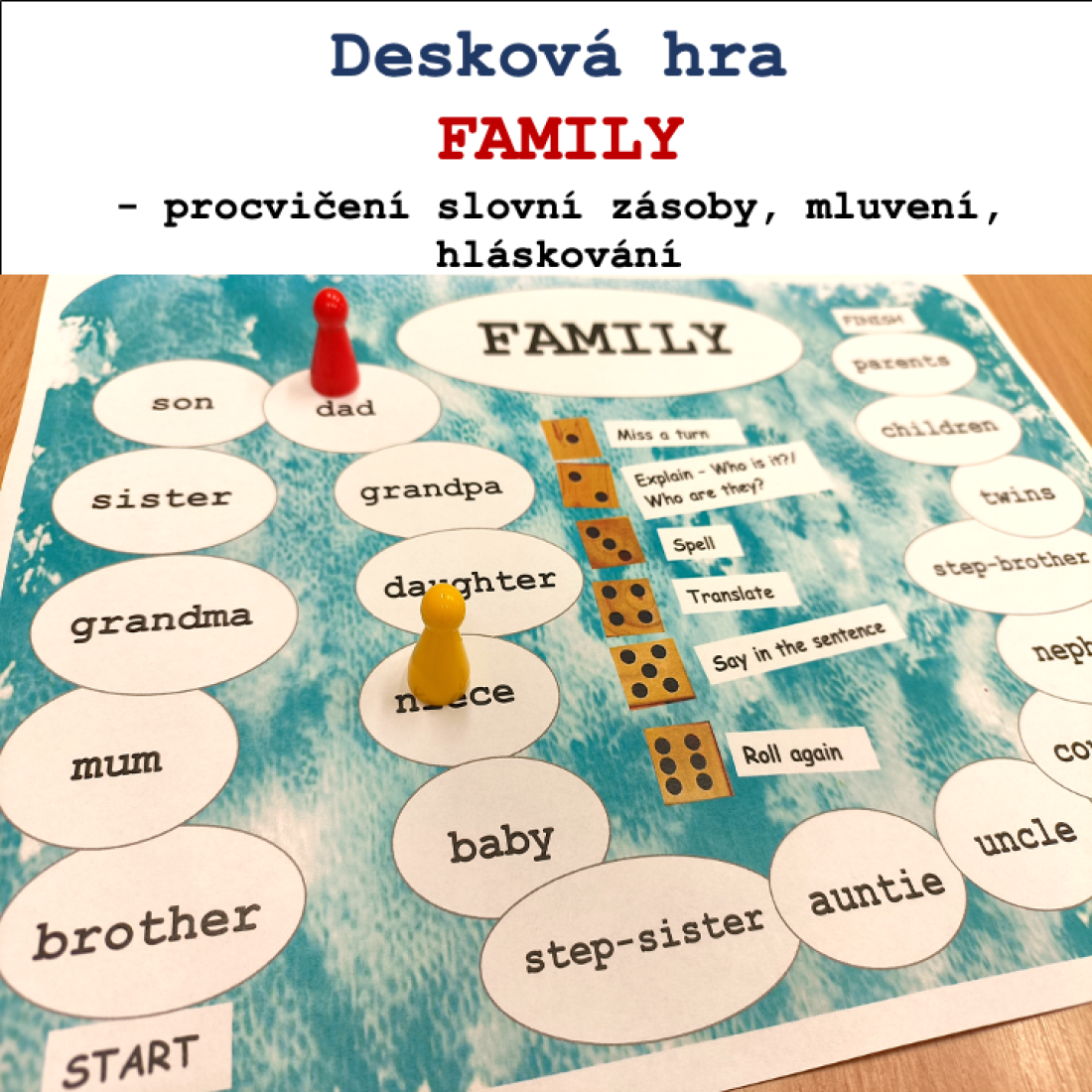 Desková hra - Family | Učitelnice