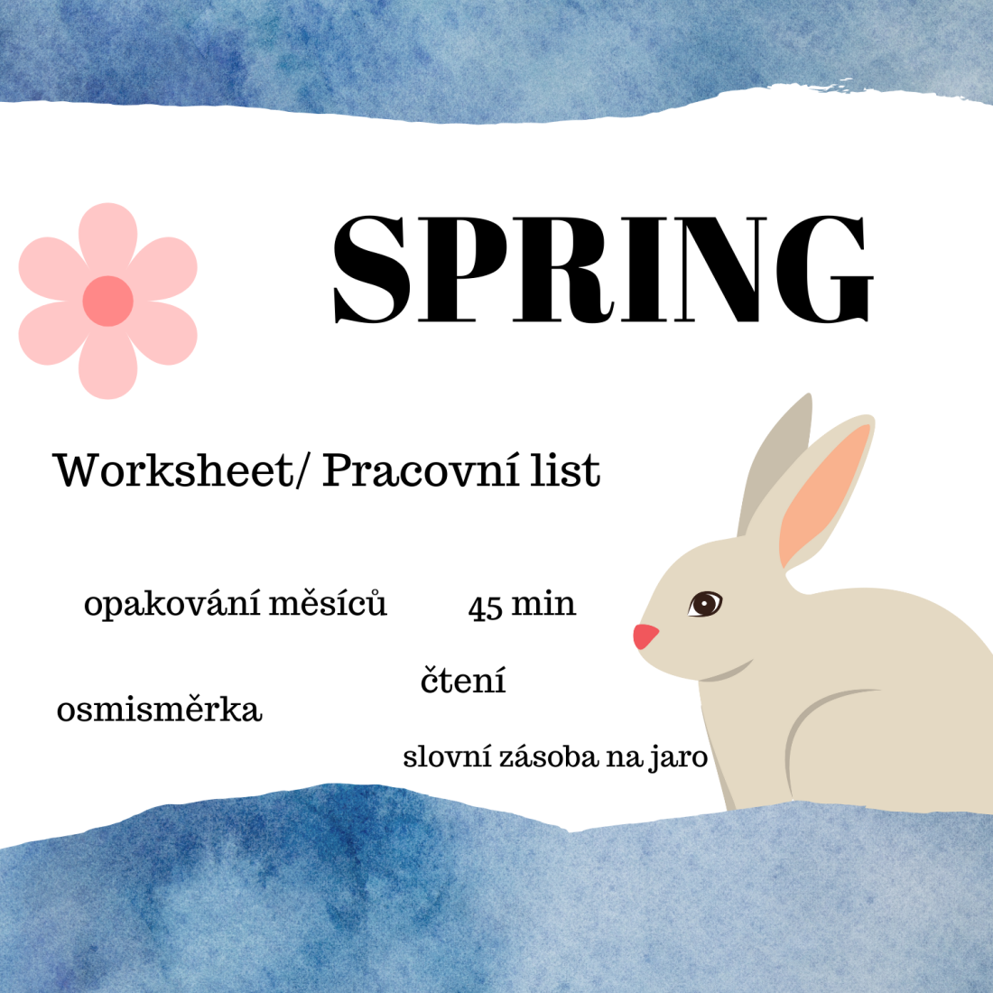 Pracovní list Jaro / Spring | Učitelnice