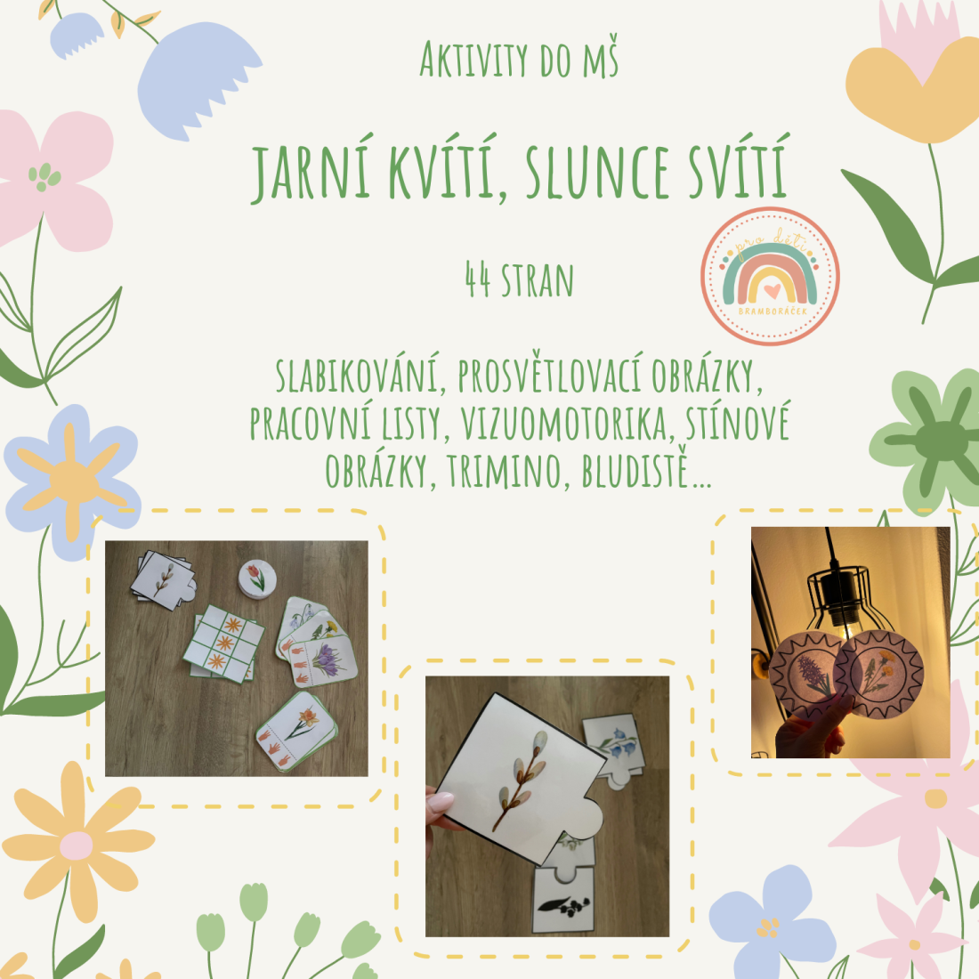 Jarní kvítí, slunce svítí | Učitelnice