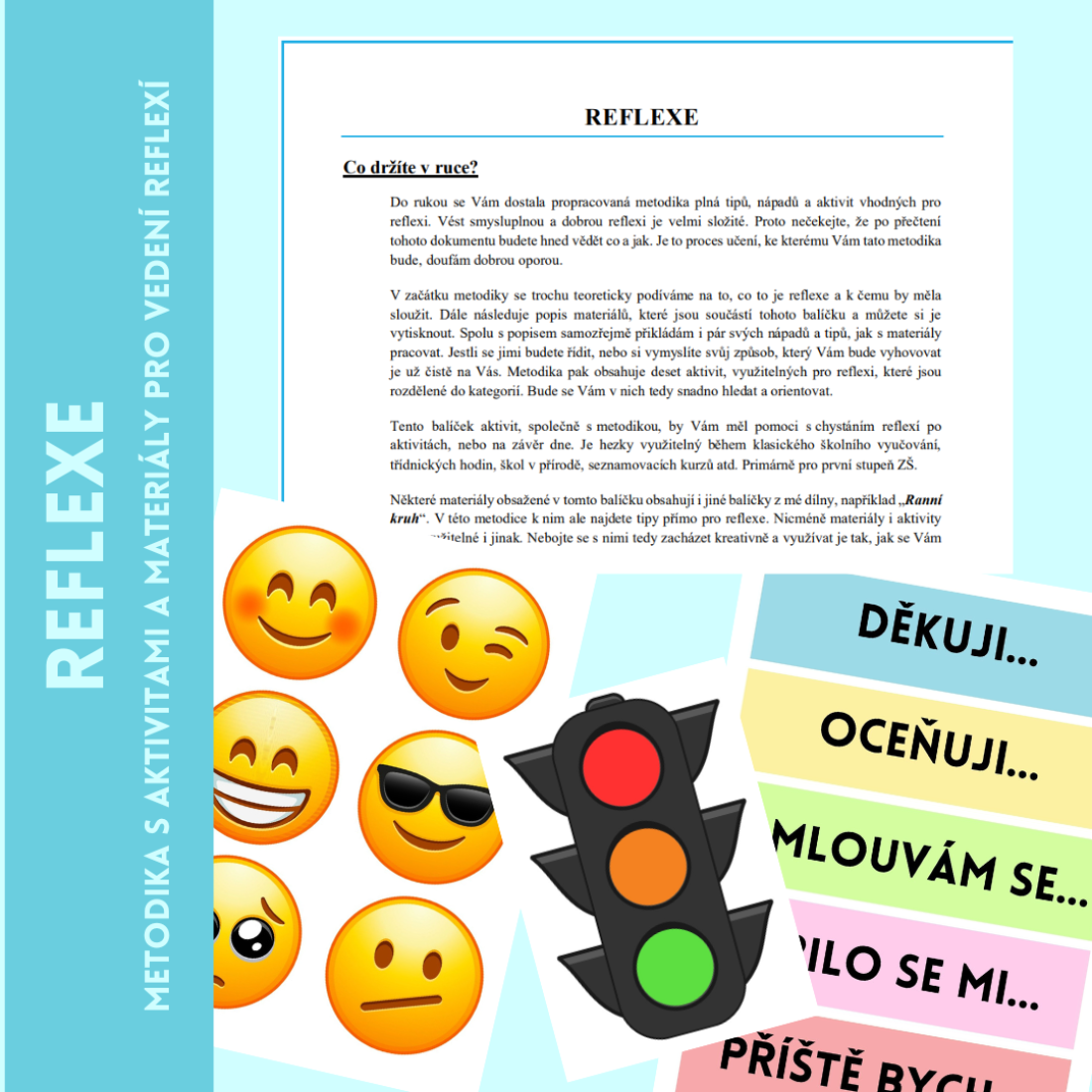 Reflexe- metodika s materiály | Učitelnice