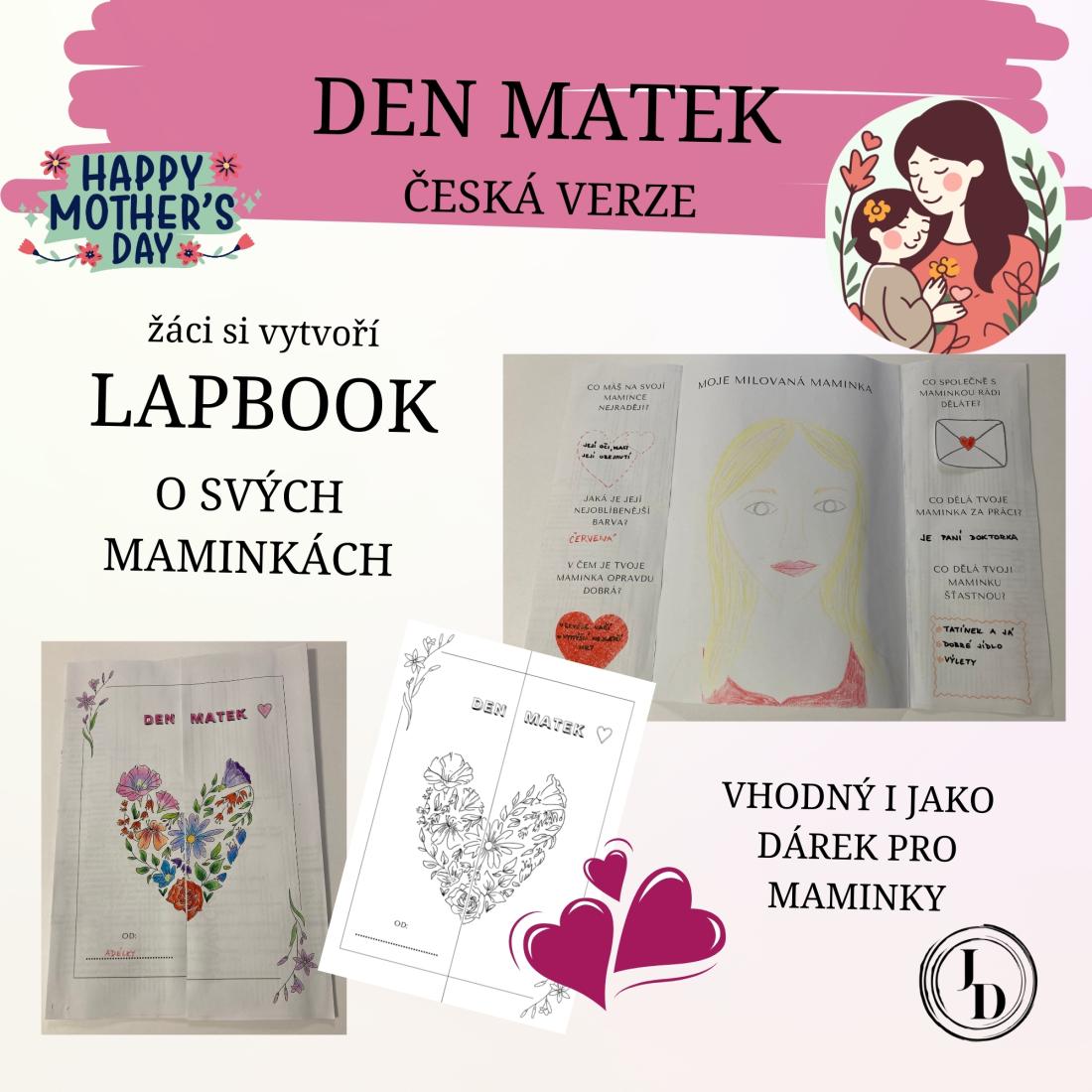Den Matek - Lapbook | Učitelnice
