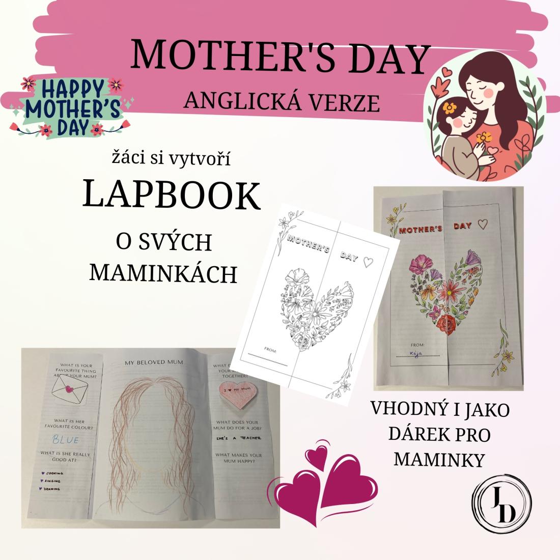 Mother's Day - Lapbook | Učitelnice