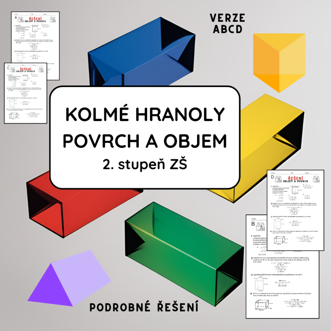 Kolmé hranoly_Objem a povrch_MATEMATIKA_7.-9. třída | Učitelnice