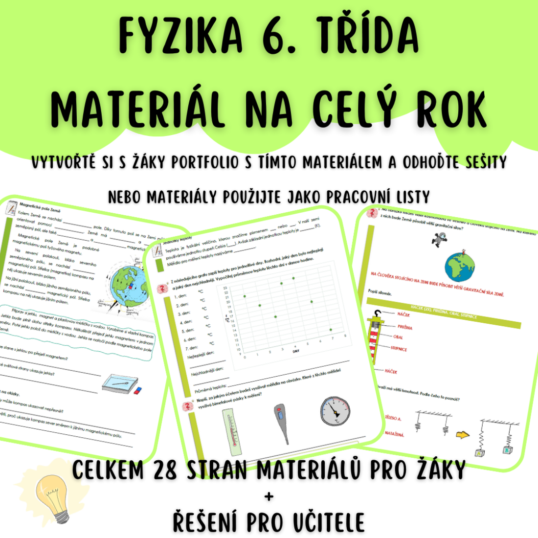 Materiál - Fyzika 6. třída