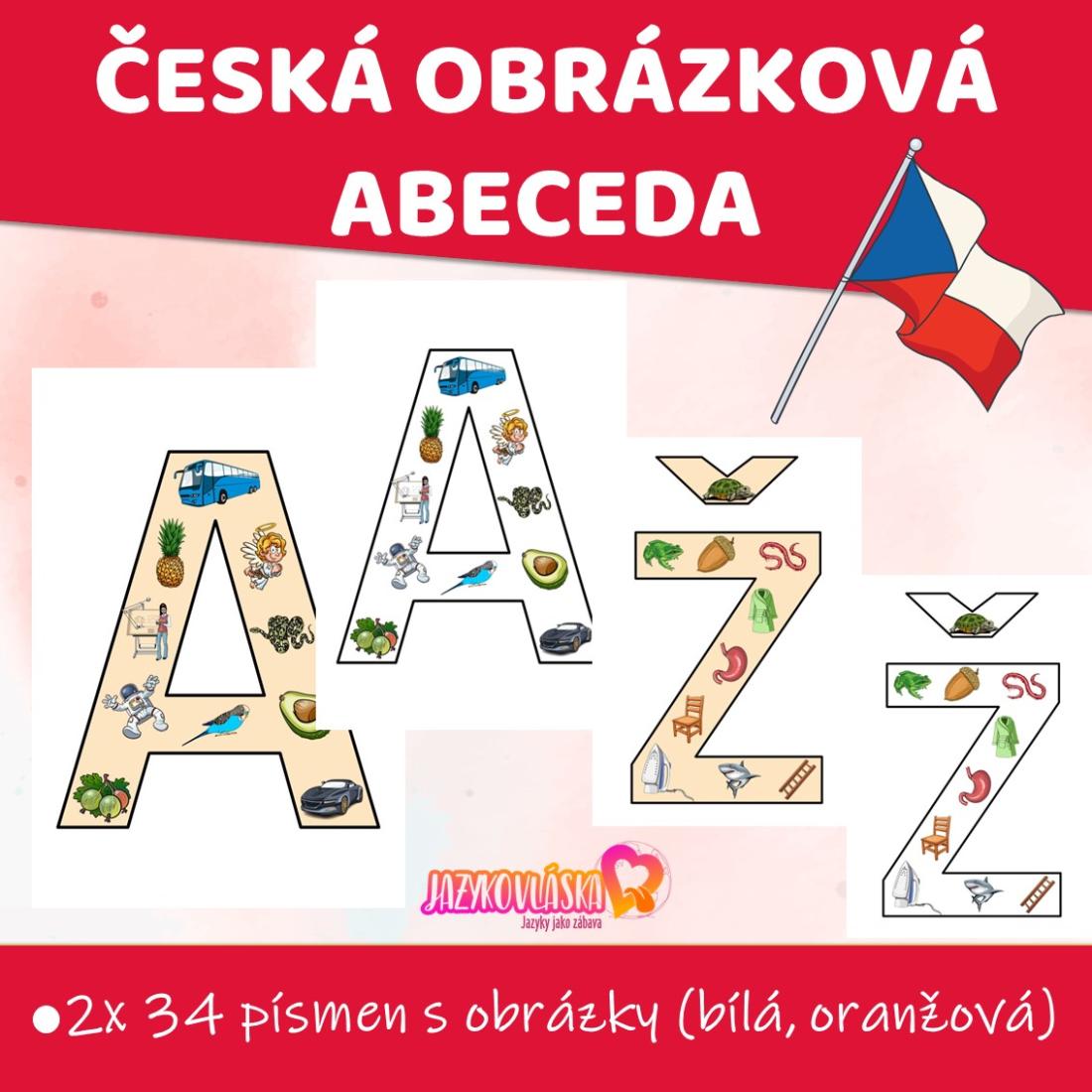 Česká obrázková abeceda | Učitelnice