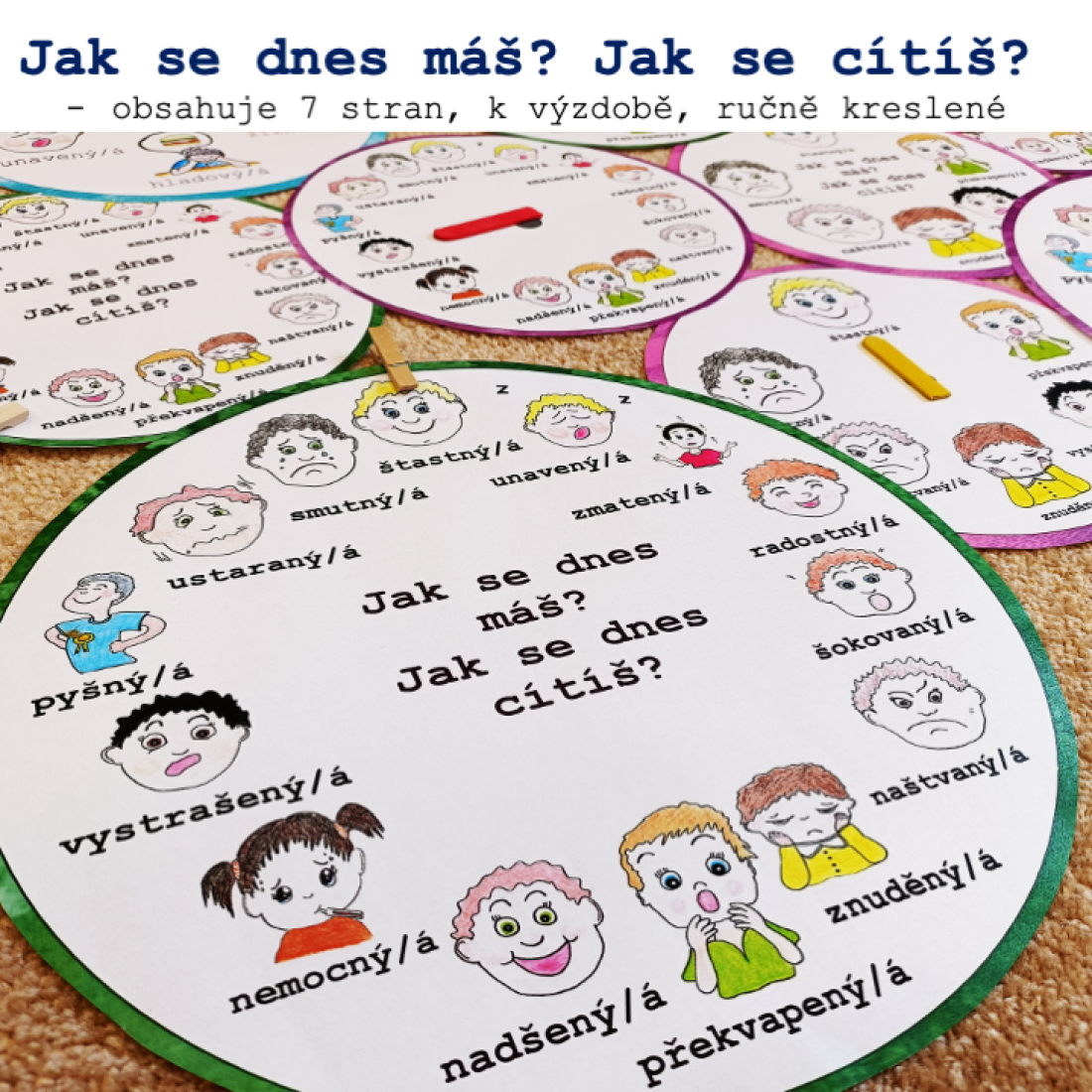 Jak se dnes máš? Jak se dnes cítíš? | Učitelnice