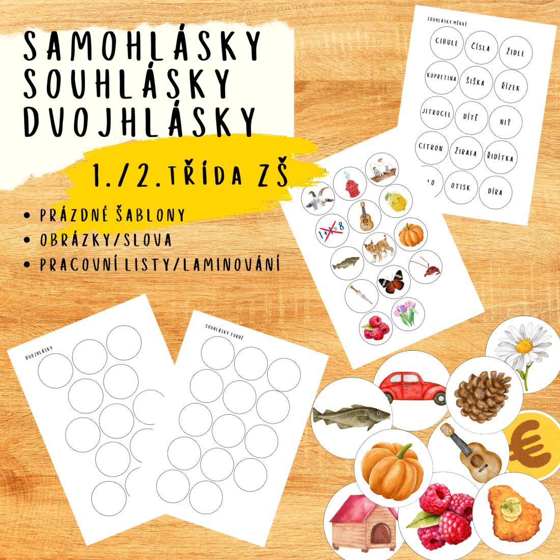 Samohlásky, souhlásky a dvojhlásky | Učitelnice