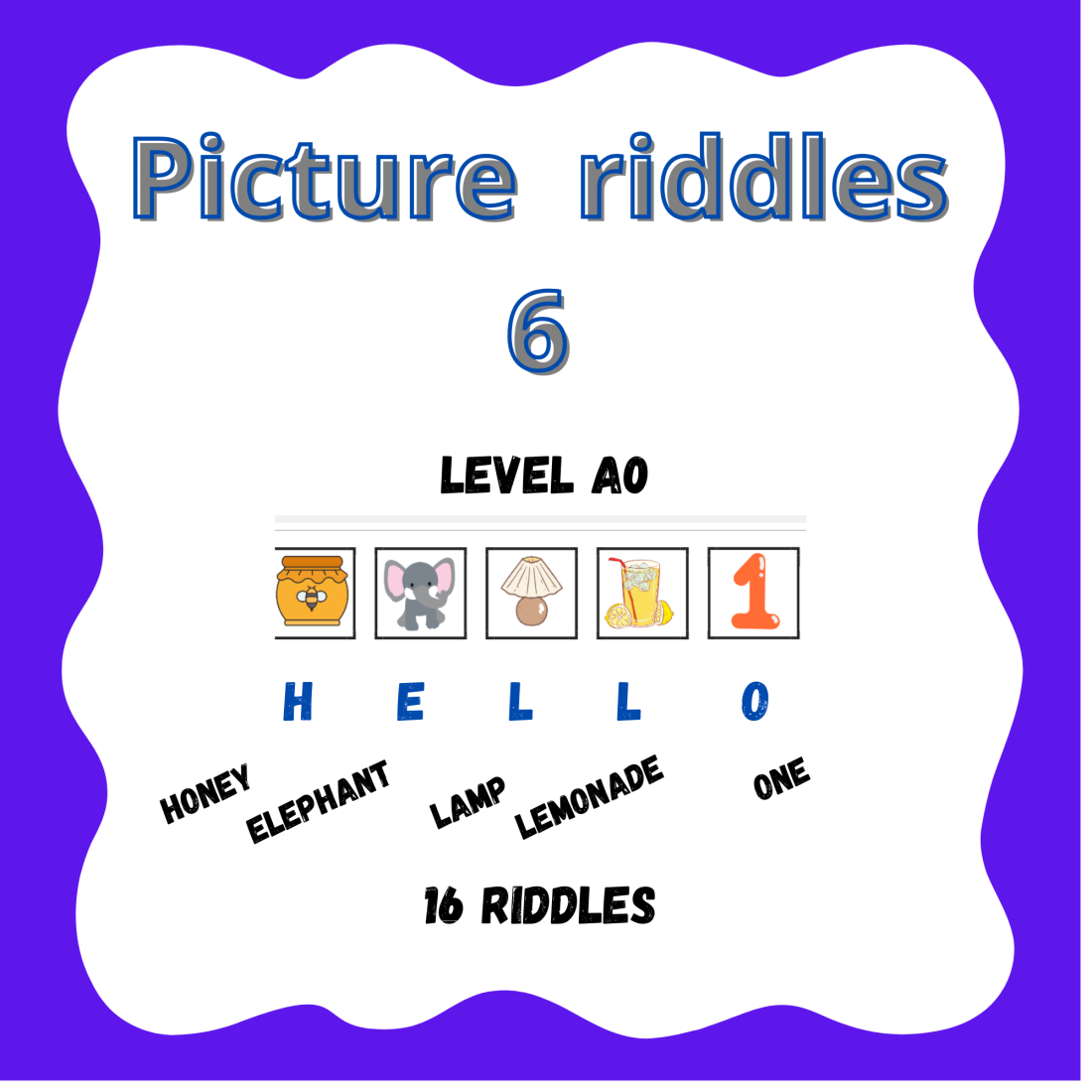 Materiál - Picture riddles 6