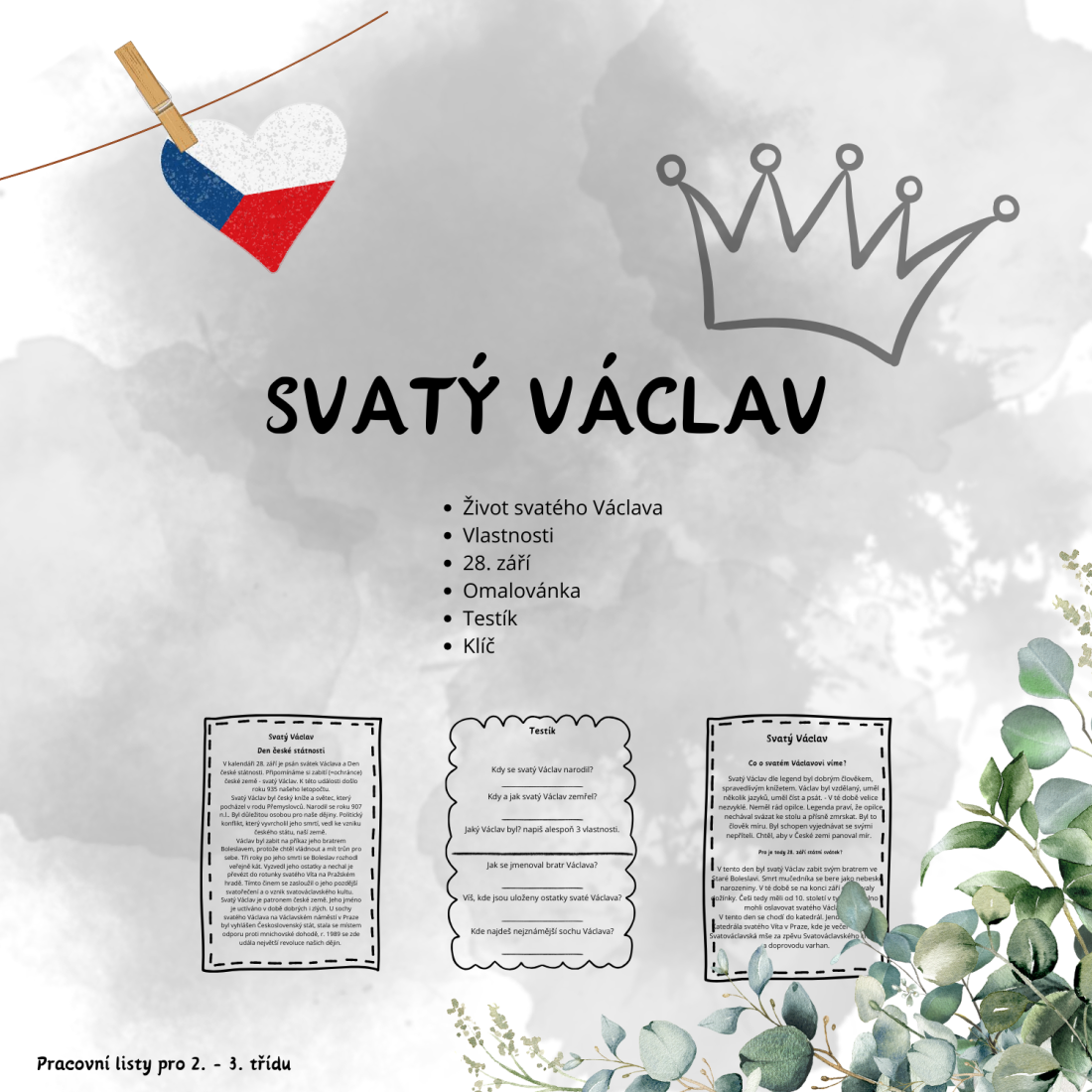 svatý Václav | Učitelnice