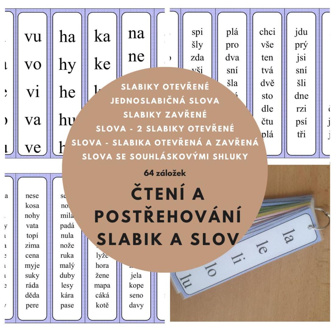 Čtení slabik a slov | Učitelnice