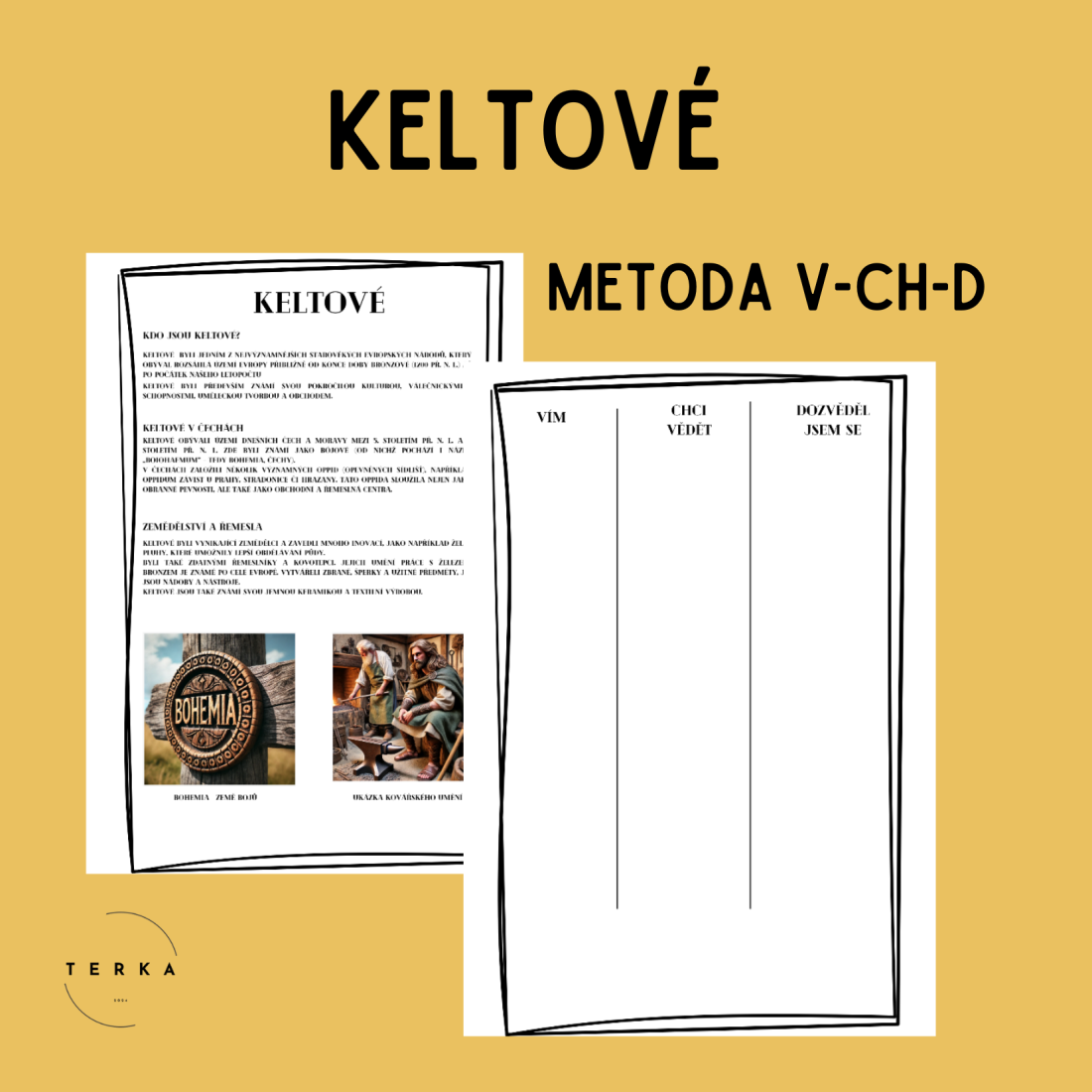 Keltové- metoda V-CH-D | Učitelnice