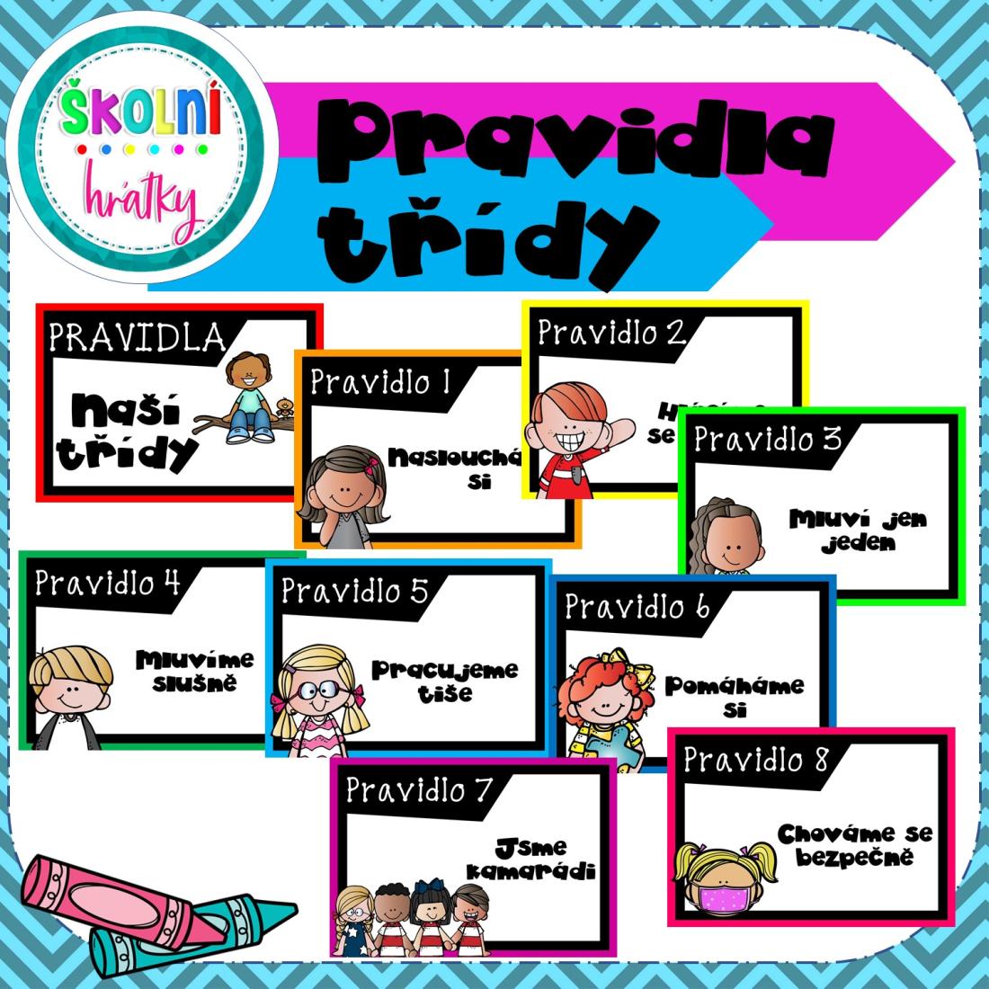 Pravidla třídy | Učitelnice