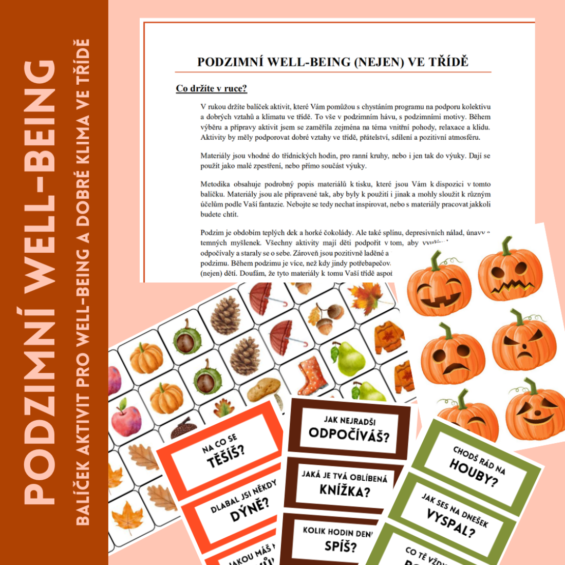 Podzimní balíček pro well-being a dobré klima ve třídě | Učitelnice
