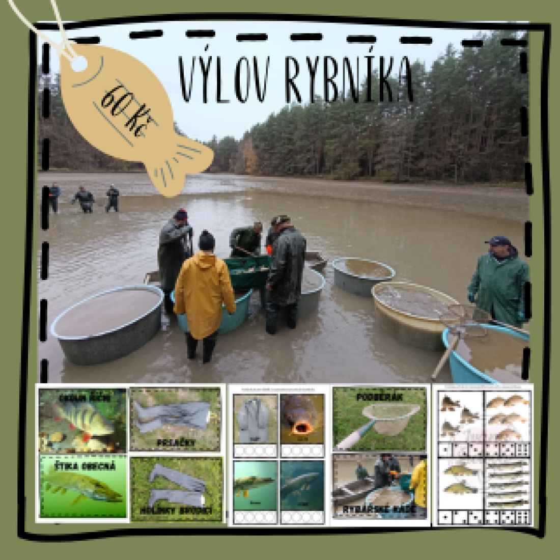 Výlov rybníka ve své reálné podobě | Učitelnice