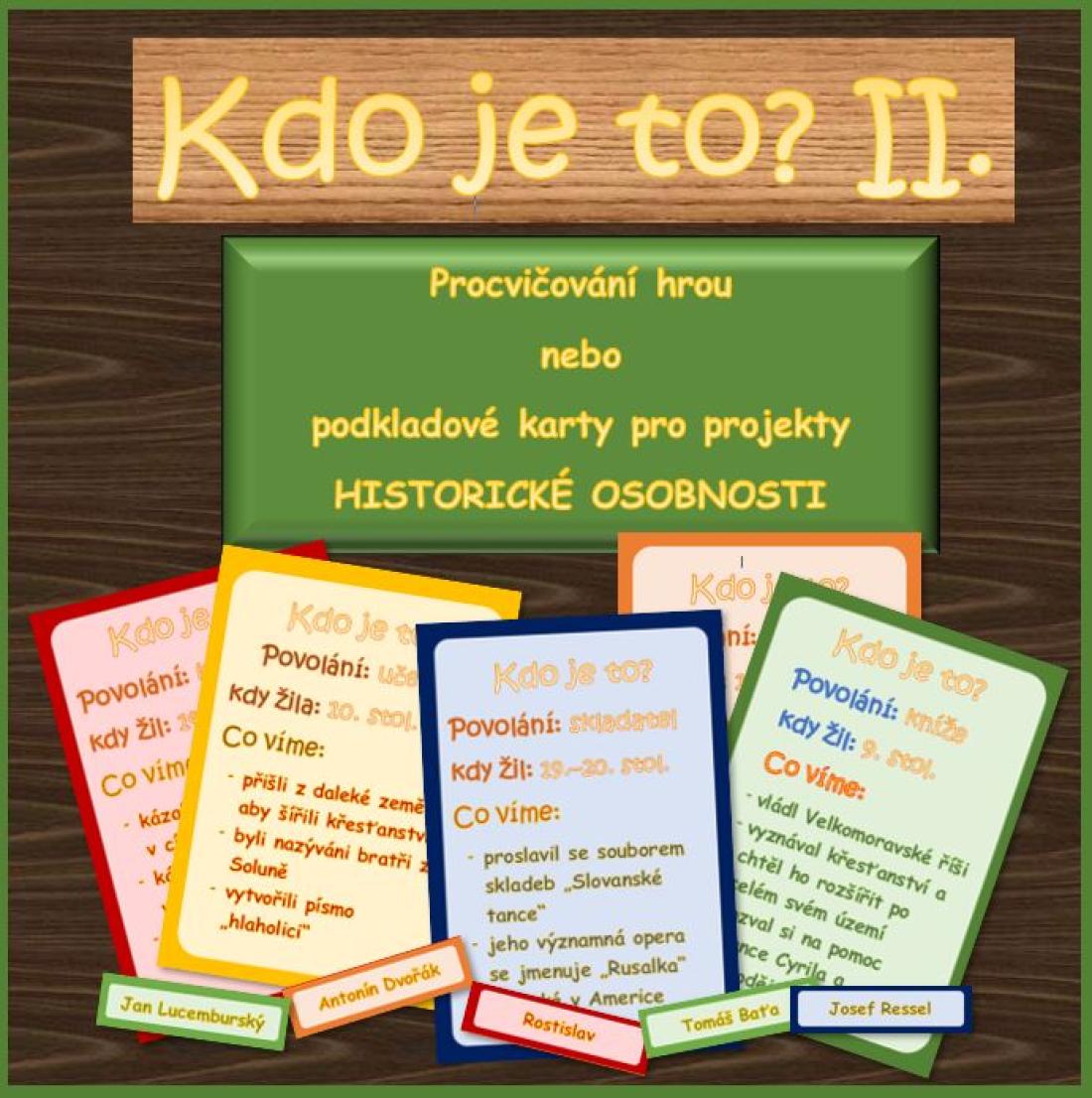 Kdo je to? II. | Učitelnice