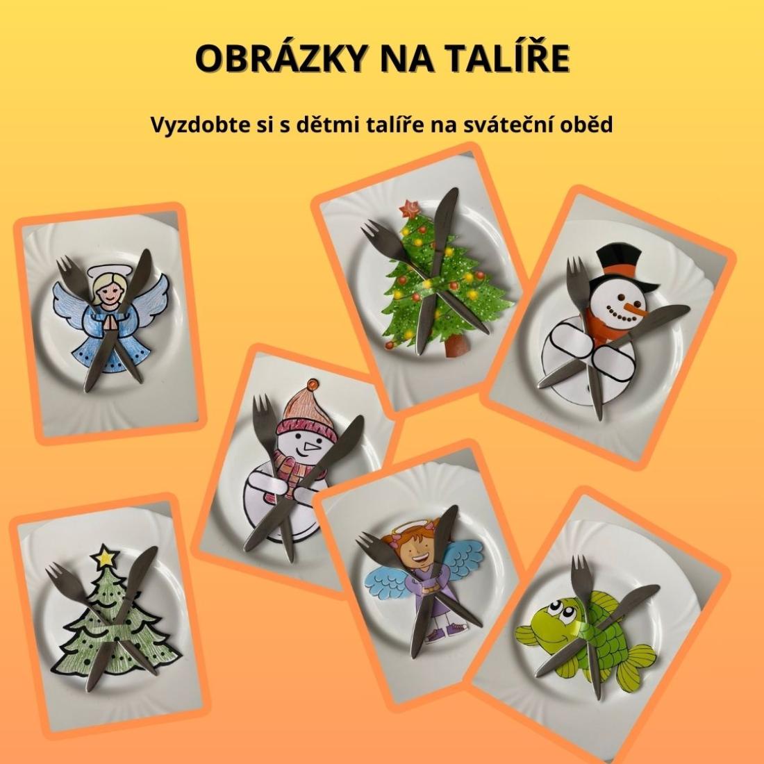 Obrázky na příbory | Učitelnice