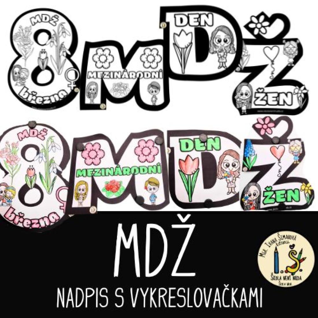 MDŽ - NADPIS K VYKRESLENÍ | Učitelnice