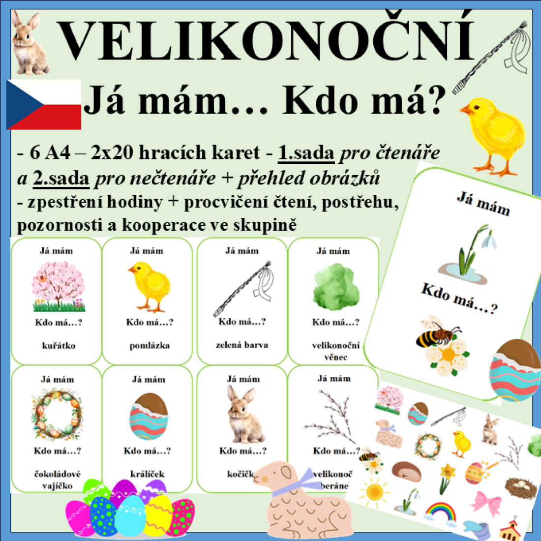 Materiál - ČESKÉ VELIKONOCE
