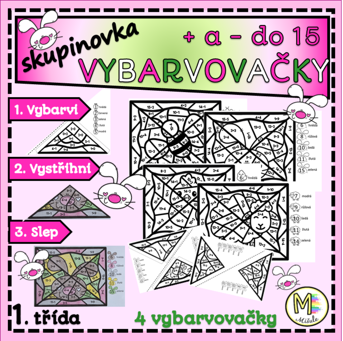 VYBARVOVAČKY DO 15- SKUPINOVÁ PRÁCE | Učitelnice