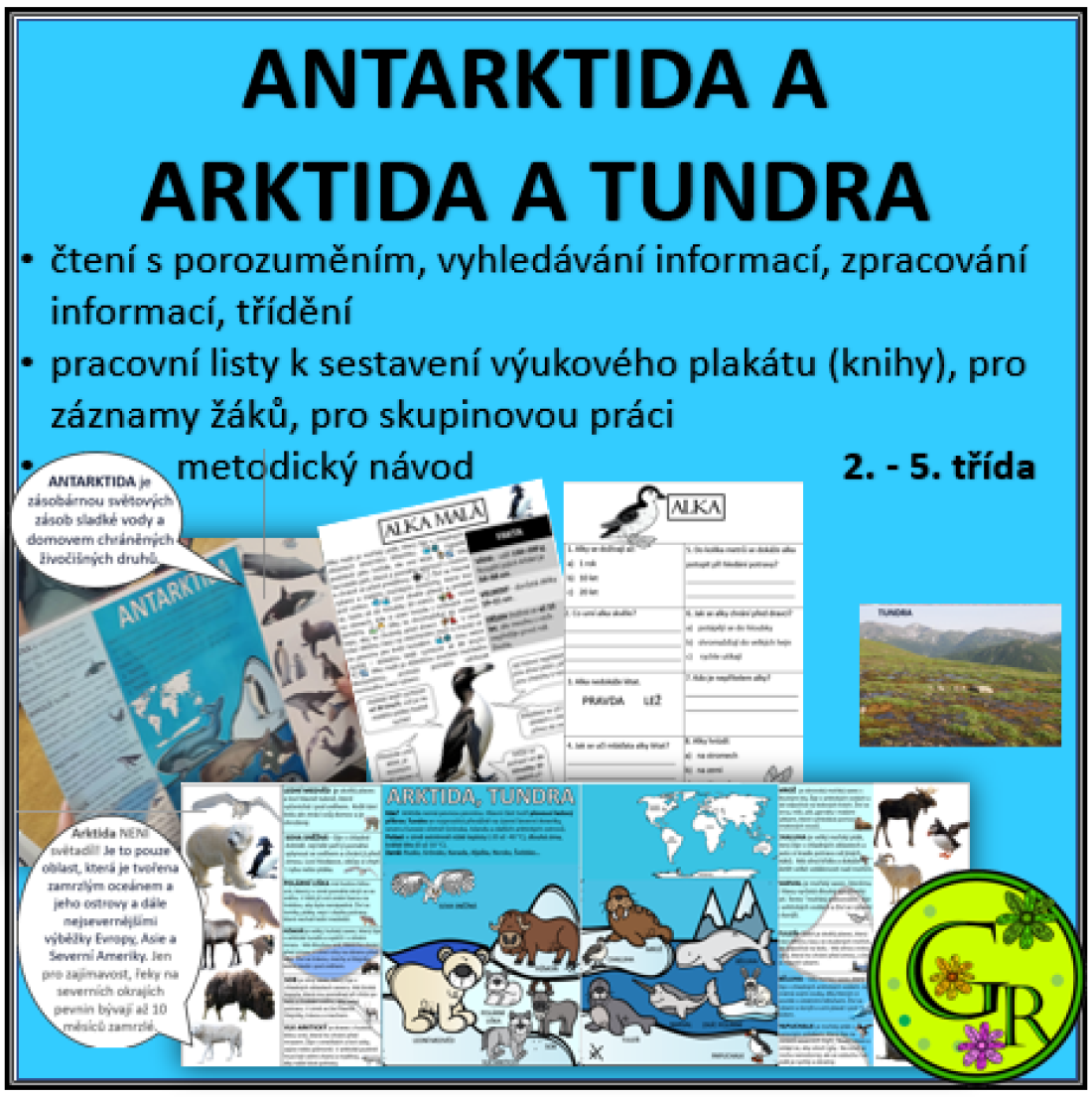 ANTARKTIDA, ARKTIDA A TUNDRA | Učitelnice