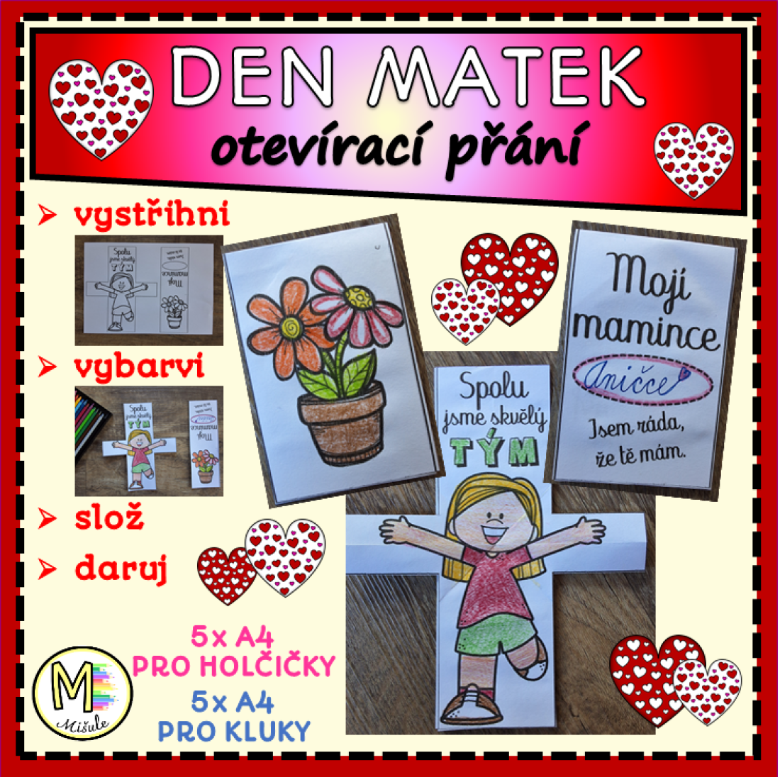 Materiál - DEN MATEK- OTEVÍRACÍ PŘÁNÍ