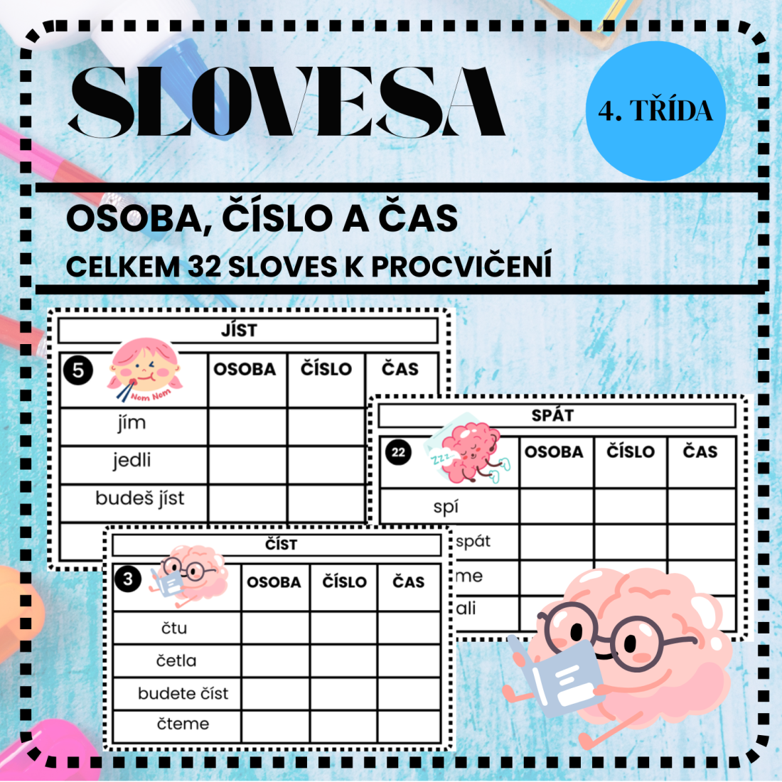 Slovesa - slovesné kategorie | Učitelnice