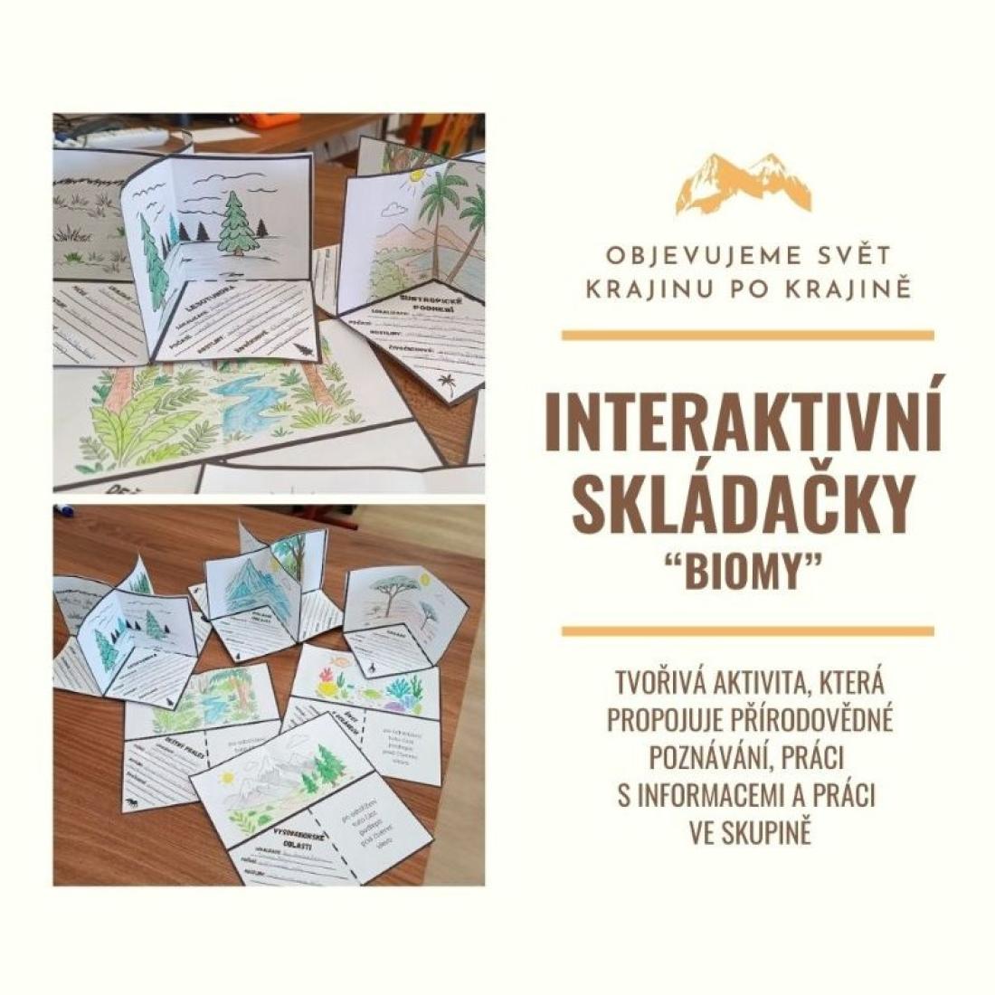 Biomy - skládačka | Učitelnice