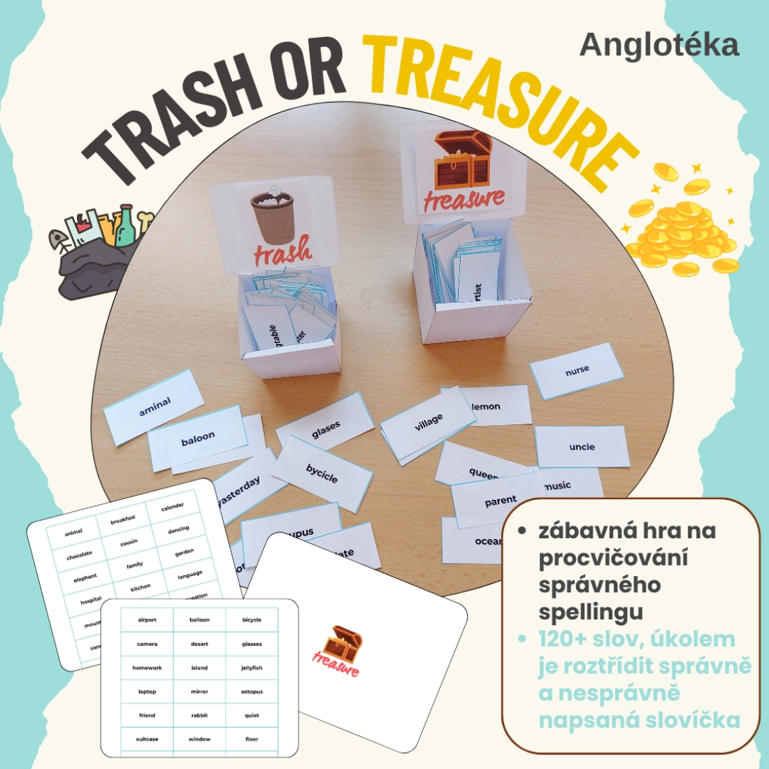 Trash or Treasure | Učitelnice
