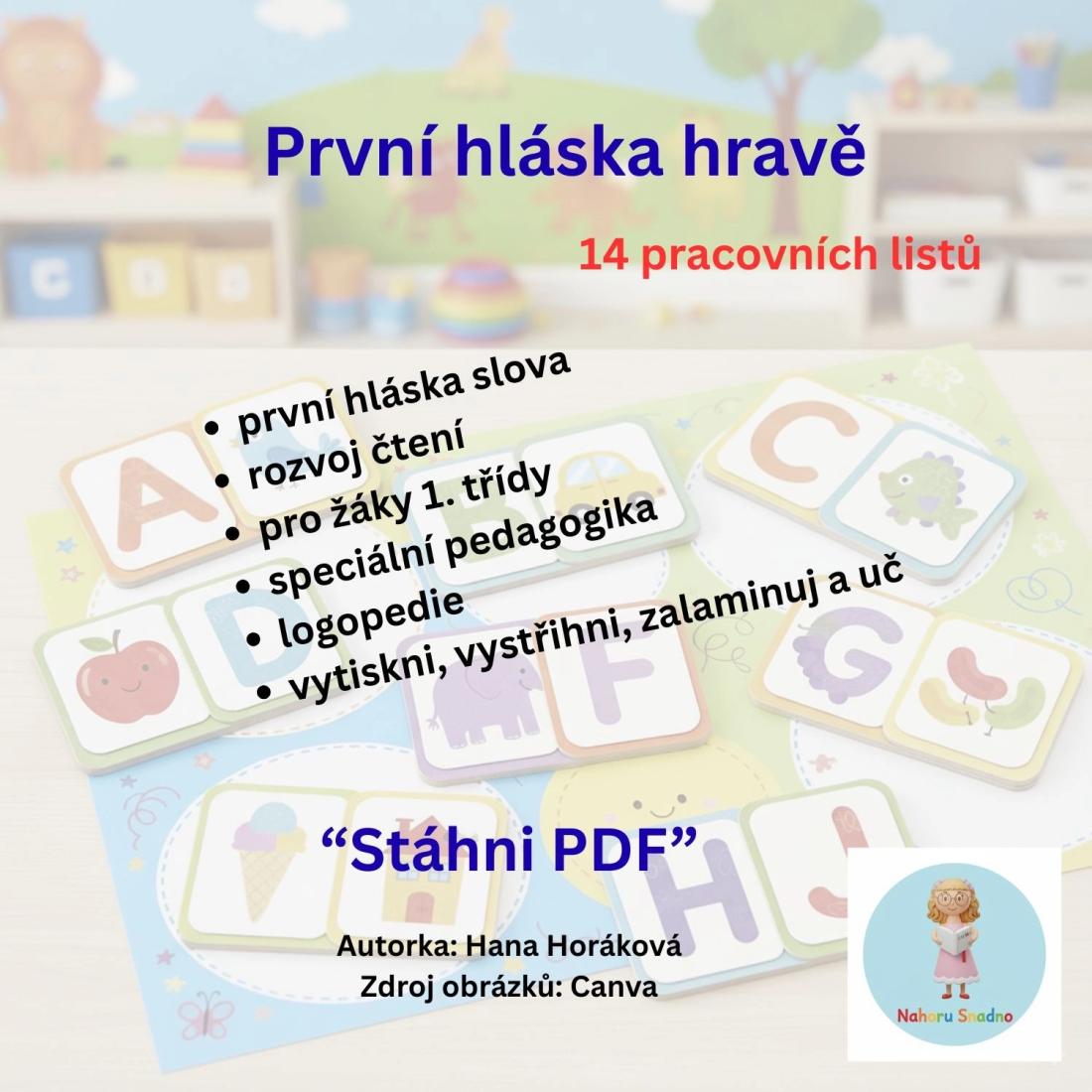 První hláska hravě | Učitelnice
