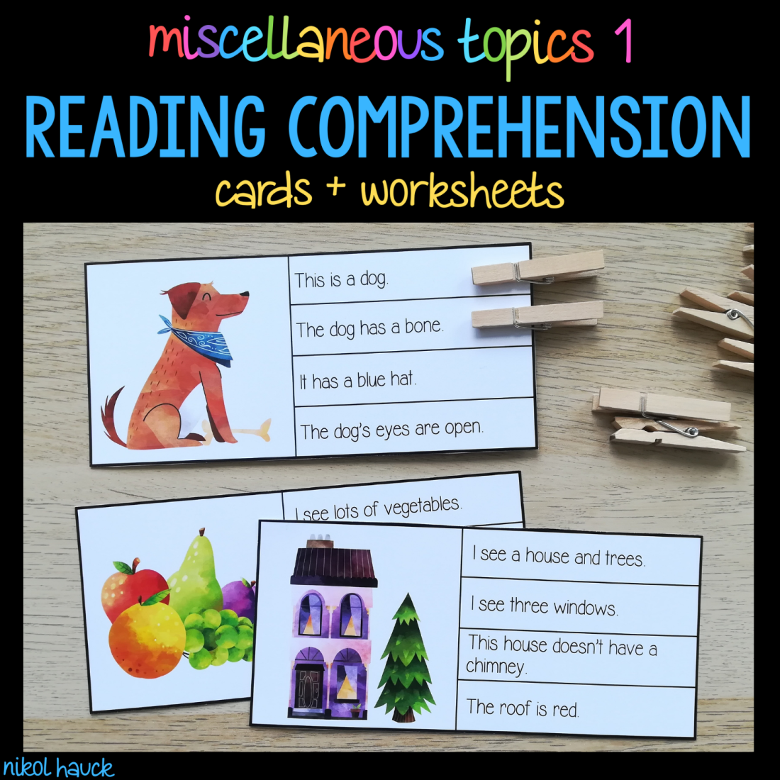 MISCELLANEOUS TOPICS 1: PICTURE & READING COMPREHENSION | Učitelnice