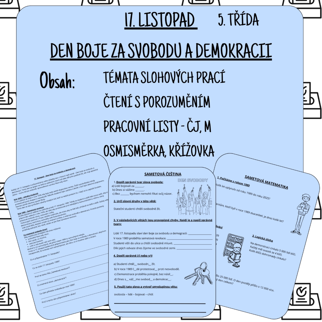 17. LISTOPAD – DEN BOJE ZA SVOBODU A DEMOKRACII | Učitelnice