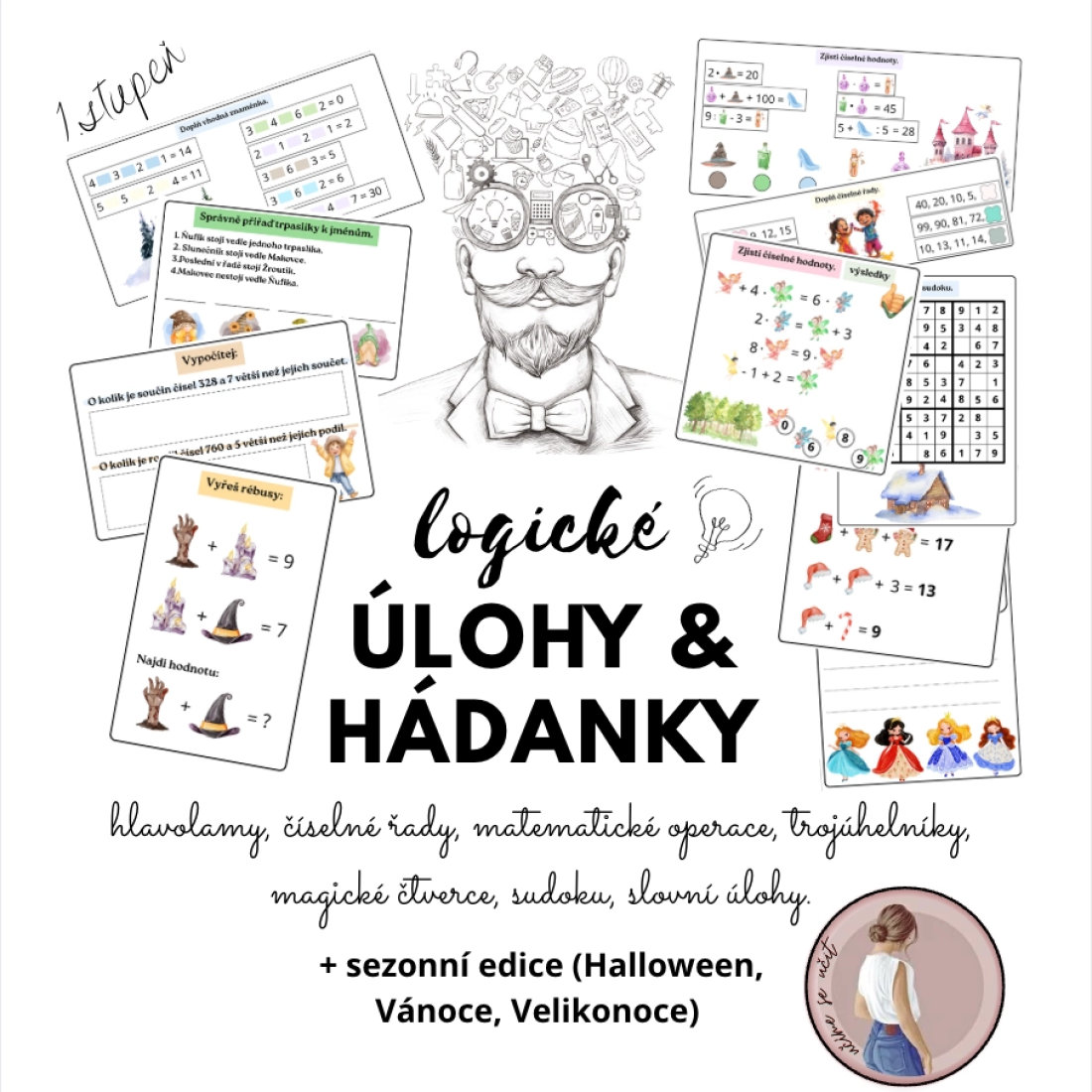 Logické úlohy & rébusy | Učitelnice