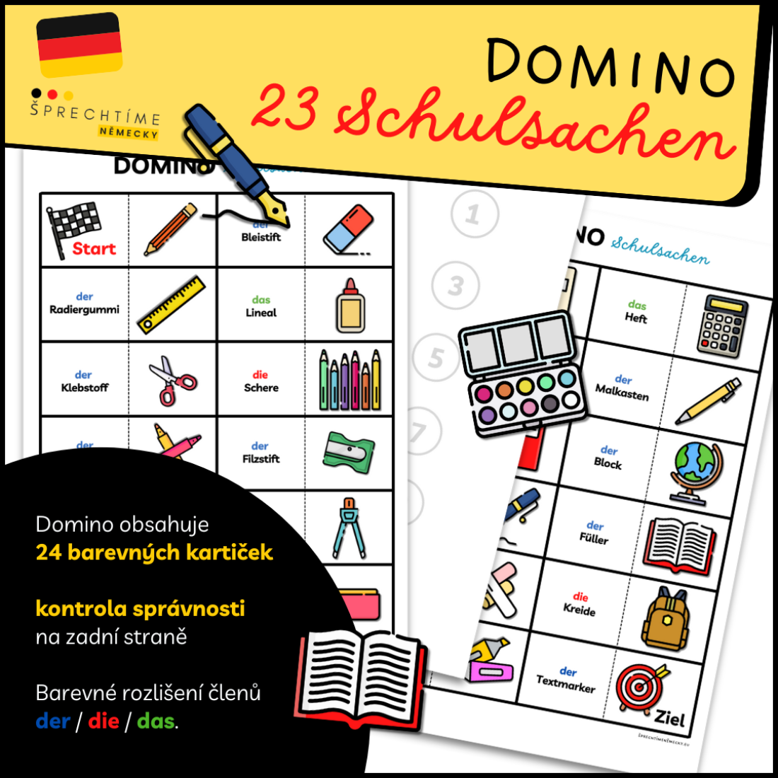 DOMINO Schulsachen | Učitelnice