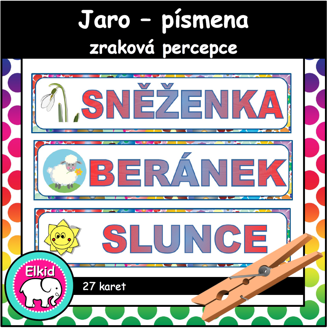 Jaro - písmena | Učitelnice
