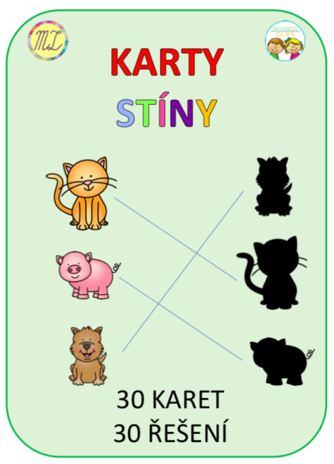 KARTY - STÍNY | Učitelnice