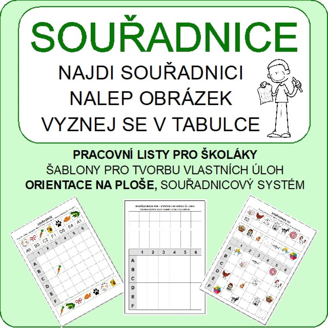 Souřadnice | Učitelnice