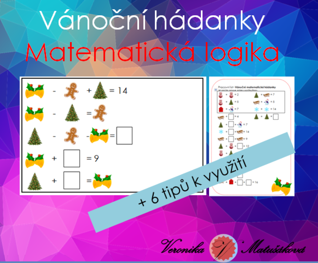 Vánoční hádanky - Matematická logika | Učitelnice